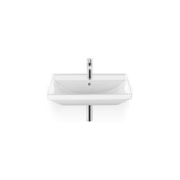 Duravit Waschtisch D-Neo 55x44cm, m Hahnl., we, &Uuml;L, Hahnloch, we (2366550000)