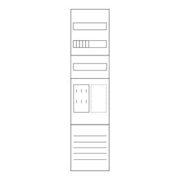 Eaton Z&auml;hlerfeld 1ZP, 5pol. ZSD-M17B0013 (113068)