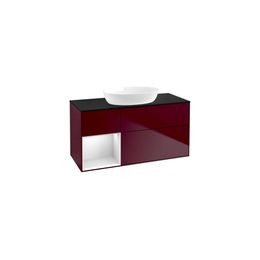 Villeroy & Boch V&B Waschtischunterschrank Wandbeleuchtung Finion 120cm, Pl bla m, Reg wh. m Lac, Peo m ; Villeroy & Boch (GA62MTHB)