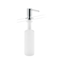 Hansgrohe Sp&uuml;lmittelspender Einbauversion, Ausladung 91mm, chrom (42818000)