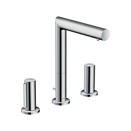 Hansgrohe 3-Loch-Waschtischarmatur 200 Axor Uno A 183mm, m Z-Griff, ZugstAblGar, ED (45133800)