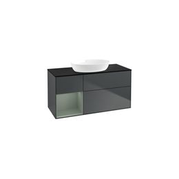Villeroy & Boch V&B Waschtischunterschrank Finion 120cm, Pl b m, Rg Ol m Lac, md bl. m Lac ; Villeroy & Boch (FA62GMHG)