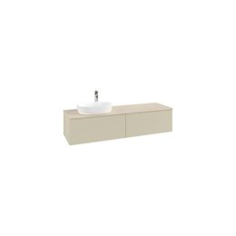 Villeroy & Boch V&B Waschtischunterschrank mit Frontstruktur Antao 160x50cm, HL, WBP botti., si Gr m Lac ; Villeroy & Boch (K37153HJ)