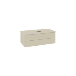 Villeroy & Boch V&B Waschtischunterschrank ohne Frontstruktur -Beleuchtung Antao 100x36x50cm, WBP-farbe Lac, si Gr m Lac ; Villeroy & Boch (L20010HJ)