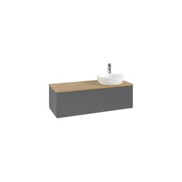 Villeroy & Boch V&B Waschtischunterschrank ohne Frontstruktur, mit Beleuchtung Antao 120x36x50cm, HL, WBP hon. Oa, A m Lac ; Villeroy & Boch (L34051GK)