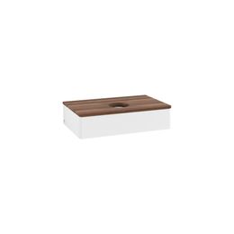 Villeroy & Boch V&B Waschtischunterschrank mit Frontstruktur -Beleuchtung Antao 80x19x50cm, WBP-farbe w. wal, wh. m Lac ; Villeroy & Boch (L08112MT)