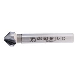 Pferd TOOLS HSSE Co5 Kegel-und Entgratsenker 90&deg; &Oslash; 12,4 mm Schaft-&Oslash; 8 mm DIN 335 C mit Ungleichteilung (25202182)