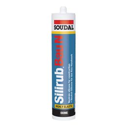 Soudal Bausilikon Silirub N schwarz 310 ml (125583)