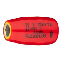 Hazet Steckschl&uuml;ssel-Einsatz Sechskant 880KV-8 Vierkant hohl 10 mm (3/8 Zoll) Au&szlig;en-Sechskant-Tractionsprofil 8 mm)