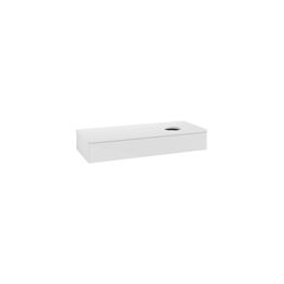 Villeroy & Boch V&B Waschtischunterschrank ohne Frontstruktur, mit Beleuchtung Antao 120x19x50cm, WBP-farbe Lac, glo wh. Lac ; Villeroy & Boch (L12010GF)