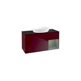 Villeroy & Boch V&B Waschtischunterschrank Wandbeleuchtung Finion 120cm, Pl bla m, Reg Oli. m Lac, Peo m ; Villeroy & Boch (GA72GMHB)