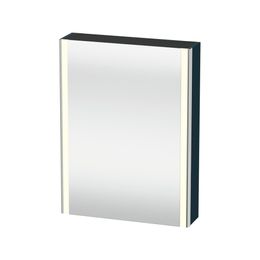 Duravit Universal-Spiegelschrank XSquare 60x15,5x80cm, 1 T&uuml;r, LED, An R, bl m (XS7111R98980000)