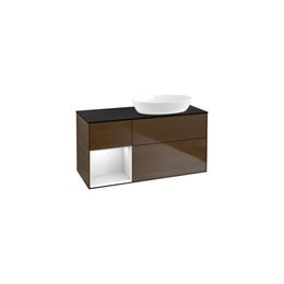 Villeroy & Boch V&B Waschtischunterschrank Wandbeleuchtung Finion 120cm, Pl bla m, Reg wh. m Lac, wal ven ; Villeroy & Boch (GA42MTGN)