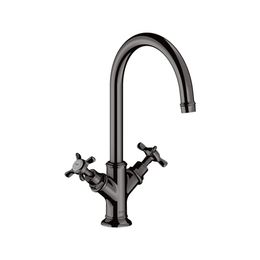 Hansgrohe Zwei-Griff-Waschtischarmatur 210 Axor Montreux A 175mm, m KrG, unver Abl., pol. bla vc (16506330)