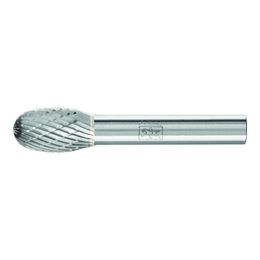 Pferd TOOLS Hartmetall Fr&auml;sstift Tropfen TRE &Oslash; 12x20mm Schaft-&Oslash; 8 mm Z3P universal mittel kreuzverzahnt (21135128)