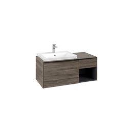 Villeroy & Boch V&B Waschtischunterschrank Beck. li Subway 3.0 100,1x42,25x51,6cm, m LE/Gr vo b, st. Oa ; Villeroy & Boch (C572L1RK)