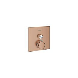 Grohe Fertigset Grohtherm Smartcontrol w suns geb., eck, UP-THM, 1 Absperrventil (29123DL0)