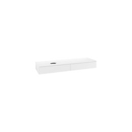 Villeroy & Boch V&B Waschtischunterschrank mit Frontstruktur -Beleuchtung Antao 160x50cm, WBP-farbe Lac, wh. m lacquer ; Villeroy & Boch (L15110MT)