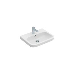 Villeroy & Boch V&B Waschtisch Architectura 60x47cm, wei&szlig;, 1 Hahnloch, mit &Uuml;berlauf ; Villeroy & Boch (41886G01)