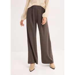 bonprix Schlupfhose mit Komfortbund, braun, Gr.48, Bequeme Hose mit Komfortbund