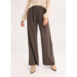 bonprix Schlupfhose mit Komfortbund, braun, Gr.54, Bequeme Hose mit Komfortbund