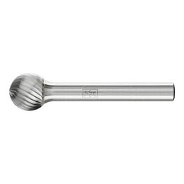 Pferd TOOLS Hartmetall Fr&auml;sstift Kugel KUD &Oslash; 12x10mmSchaft-&Oslash; 6 mm Z3 universal mittel (21112806)