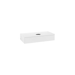 Villeroy & Boch V&B Waschtischunterschrank ohne Frontstruktur, mit Beleuchtung Antao 100x19x50cm, WBP-farbe Lac, wh. m Lac ; Villeroy & Boch (L09010MT)