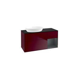 Villeroy & Boch V&B Waschtischunterschrank Finion 120cm, Pl bla m, Reg md m Lac, Peo m ; Villeroy & Boch (FA52HGHB)