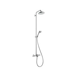 Hansgrohe Showerpipe Croma 220 mit Wannenthermostat, 1jet, chrom (27223000)