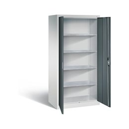C+P Werkzeugschrank Acurado, H1950xB930xT600mm, Front Anthrazitgrau, Korpus Lichtgrau (8922-00) ; C + P M&ouml;belsysteme (8922-00|S10765)