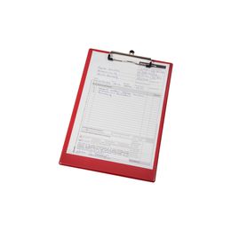 EICHNER PVC-Klemmbretter rot, 232 x 338 mm 5 St. (9015-00534)