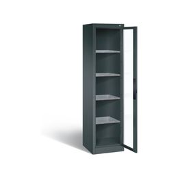C+P Werkzeugschrank Acurado, H1950xB502xT500mm, Front Anthrazitgrau, Korpus Anthrazitgrau (8901-055) ; C + P M&ouml;belsysteme (8901-055|S10053)
