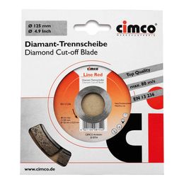 CIMCO Diamanttrennscheibe D=125mm 208754)