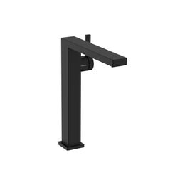 Hansgrohe Einhebel-Waschtischarmatur Tecturis E A 197mm, m Push-Open-Ablaufg., matt-sw (73070670)