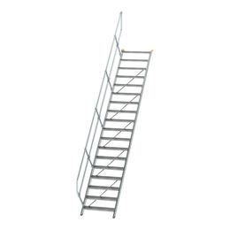 MUNK Aluminium-Treppe Stufen 45&deg; 18 Stufen (600278)
