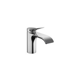 Hansgrohe Waschtisch-Einhebelmischer 80 Vivenis ohne Zugstangen-Ablaufgarnitur, chrom (75012000)