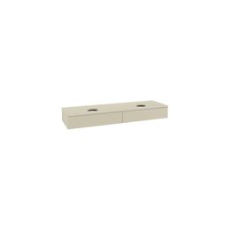 Villeroy & Boch V&B Waschtischunterschrank mit Frontstruktur, mit Beleuchtung Antao 160x50cm, WBP-farbe Lac, si Gr m lacquer ; Villeroy & Boch (L17110HJ)