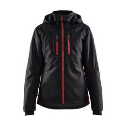 BLAKL&Auml;DER BLAKL&Auml;DER Damen Funktionsjacke, schwarz / rot, Unisex-Gr&ouml;&szlig;e: L (497219779956L)