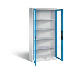 C+P Werkzeugschrank Acurado, H1950xB930xT400mm, Front Lichtblau, Korpus Lichtgrau (8920-055) ; C + P M&ouml;belsysteme (8920-055|S10111)