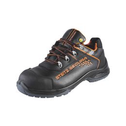STEITZ SECURA Halbschuh schwarz/orange VX 7500, S3 XB, EU-Schuhgr&ouml;&szlig;e: 43 (VX 7500 ESD S3 XB 43)