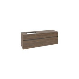 Villeroy & Boch V&B Waschtischunterschrank Collaro 160x54,8x50cm, WT links, arizona oak ; Villeroy & Boch (C12100VH)