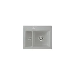 Villeroy & Boch V&B b&uuml;ndige Sp&uuml;le Subway 60 XM Flat m Abl.garn, Excenterbet&auml;tigung, fossil ; Villeroy & Boch (67802FKD)