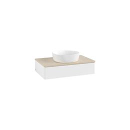 Villeroy & Boch V&B Waschtischunterschrank mit Frontstruktur -Beleuchtung Antao 80x19x50cm, WBP-farbe botti., wh. m Lac ; Villeroy & Boch (L08113MT)