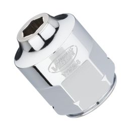 Vigor Steckschl&uuml;ssel-Einsatz superflach V7202-8 Vierkant hohl 12,5 mm (1/2 Zoll) Au&szlig;en-Sechskant Profil 8)