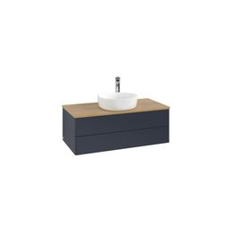 Villeroy & Boch V&B Waschtischunterschrank ohne Frontstruktur -Beleuchtung Antao 100x36x50cm, HL, WBP hon. Oa, md b m Lac ; Villeroy & Boch (L20051HG)