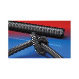 NORRES PU F&ouml;rderschlauch mittelschwer &Oslash; 75mm L: 10m AIRDUC&reg; PUR 350 AS BLACK (35000753030-10)