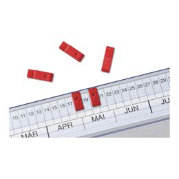 EICHNER Signal-Aufstecker f&uuml;r die Serie VISIMAP mit verschiedenen Farben und Beschriftungen f&uuml;r die Kennzeichnung von Ordnern oder Mappen 4015449311040 (9035-00200)