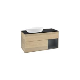 Villeroy & Boch V&B Waschtischunterschrank Finion 120cm, Pl bla m, Reg md m Lac, Oa ven ; Villeroy & Boch (FA52HGPC)