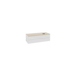Villeroy & Boch V&B Waschtischunterschrank ohne Frontstruktur Antao 120x36x50cm, HL, WBP botti., glo wh. Lac ; Villeroy & Boch (K23053GF)