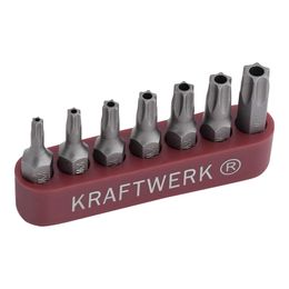 Kraftwerk 1/4" Maschinen-TX-Bit-Satz T10-40, 7-tlg. (2758)